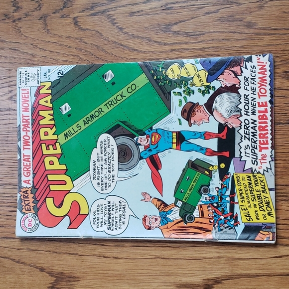 Other | Vintage 6s Superman Extra A Great Two Part Novel No 182 Dc ...